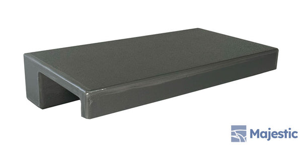 Tomaso 18" Vertical Curtain Water Sheet Scupper for Fountain/Pool - Gray