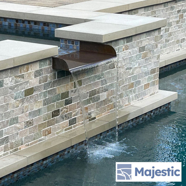 Lombardi 24" Spa-To-Pool/Fountain Spillway - Copper