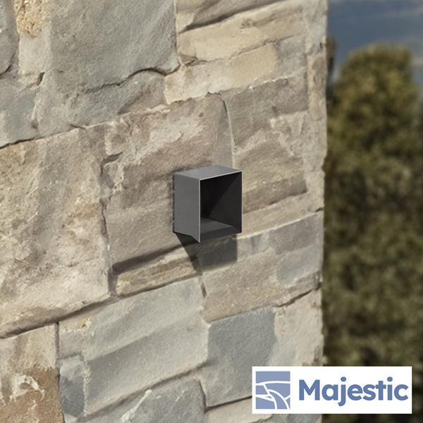 Nelson 4" Box Roof Drainage Scupper - Stainless Steel