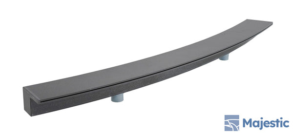 60" Curved Wall Convex Pool & Fountain Sheer Descent Waterfall - Gray