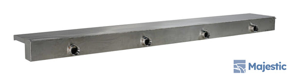 72" Waterfall Spillway Scupper For Pools & Fountains - Stainless Steel