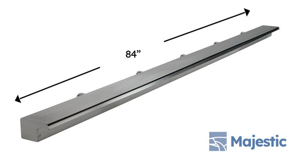 84" Sutton Waterfall Spillway Scupper for Pool & Fountain - Stainless