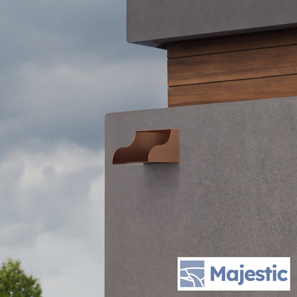 Amati 6" Parapet Roof Drainage Scupper - Copper