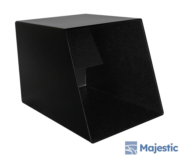 Cecetto 6" Box Water Scupper Spout for Pool/Fountain - Satin Black