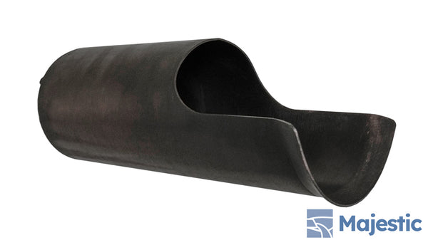 Larini 4" Cannon Water Spout Scupper - Brushed Copper