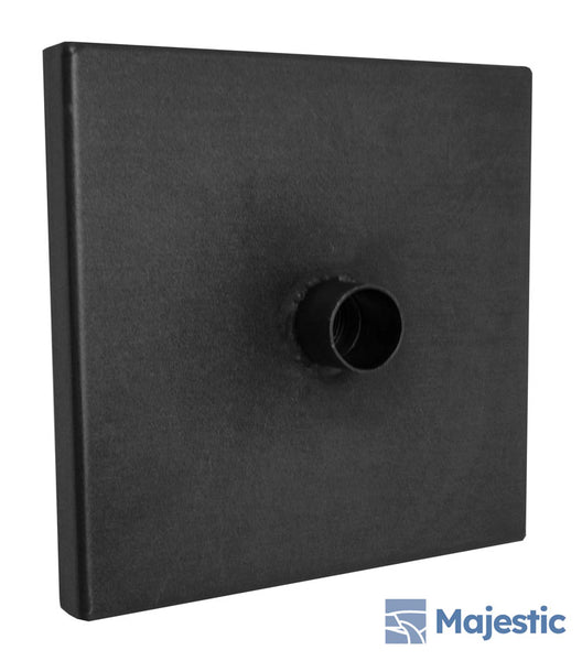 Clarke 6" Square Modern Fountain Emitter For Pools - Copper