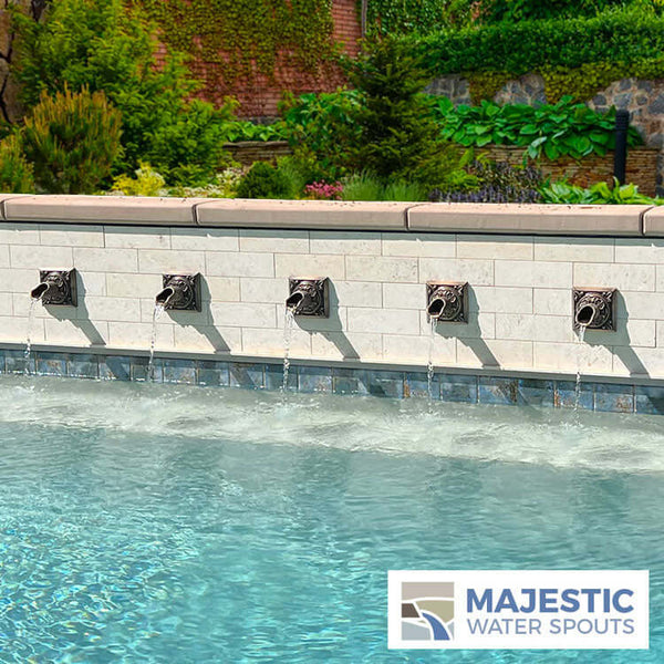 Williams Medium Roman Gothic Water Fountain Scupper Spout