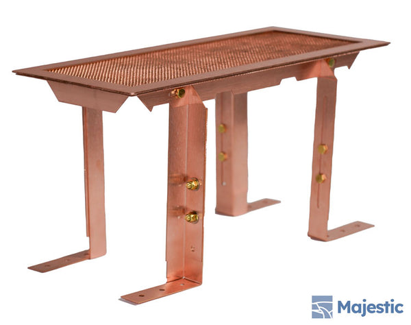 Fountain Splash Guard Leg for Water Filled Basins - Copper