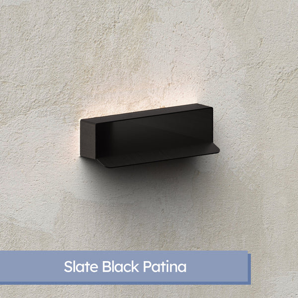 Eaton Overflow 8" Rectangle Parapet Roof Drainage Scupper - Copper