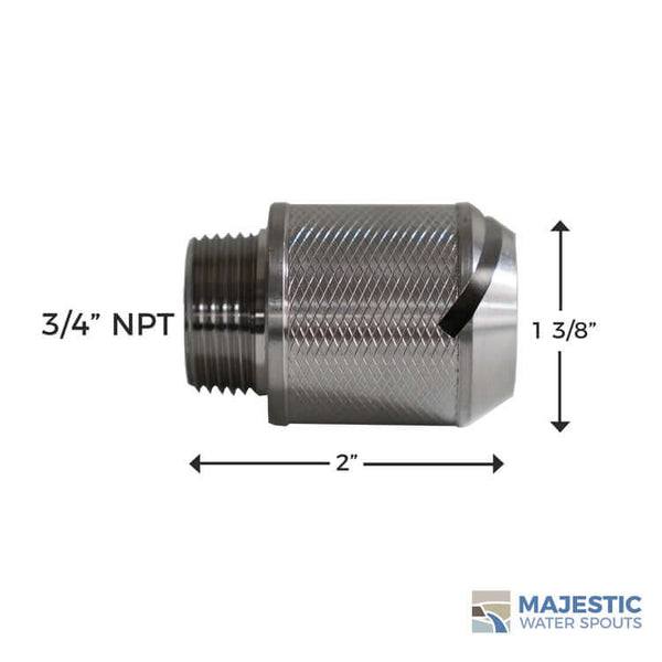 DeAngelo Stainless Steel Pool Fan Aerator Nozzle Replacement