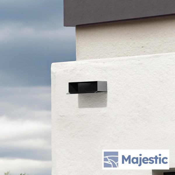 Eaton 2" x 8" Rectangular Roof Drainage Scupper - Stainless Steel