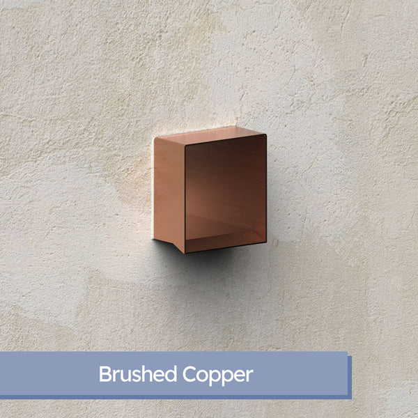 Nelson 4" Box Parapet Roof Drainage Scupper - Copper