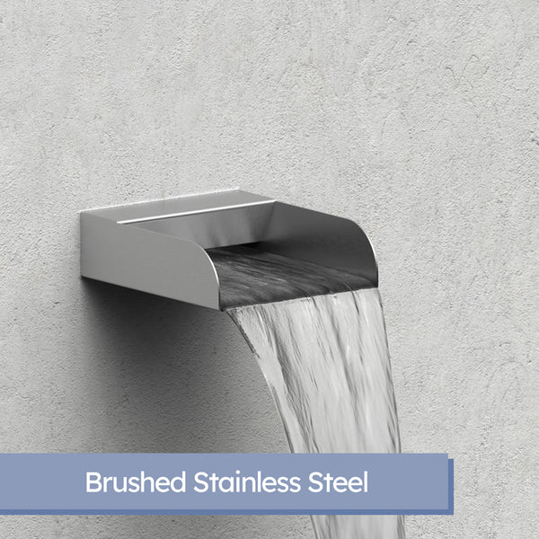 Mosegi 6" Rectangular Water Spout/Scupper for Pools & Fountains ...