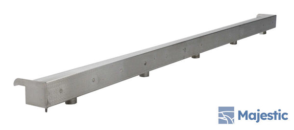 84" Nakano Fountain & Pool Spillway Scupper Weir - Stainless Steel