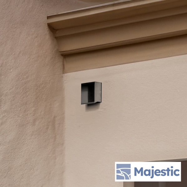 Nelson 4" Box Roof Drainage Scupper - Stainless Steel