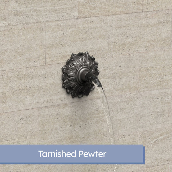 Sophia 3/4" Rosette Cast Brass Water Fountain Emitter