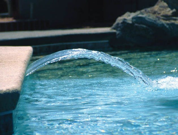 Tomaso 12" Arched Under Deck Coping Pool Waterfall