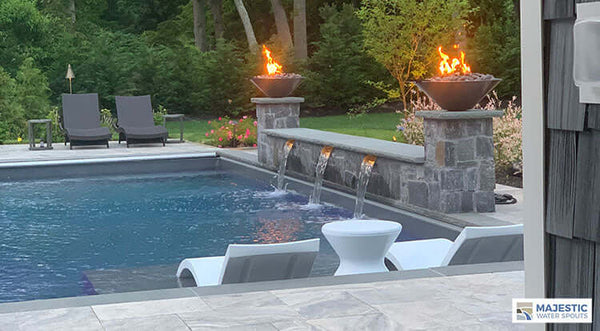 Pool Scuppers And Water Bowls Water Bowls | Grand Effects