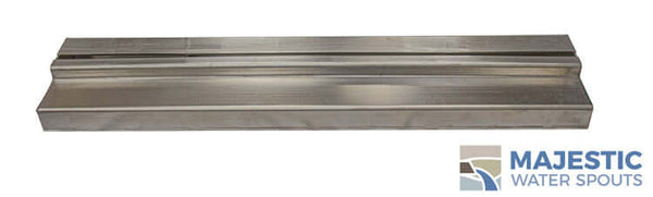 GARAGE SALE - 48" Water Wall Stainless Steel Water Scupper