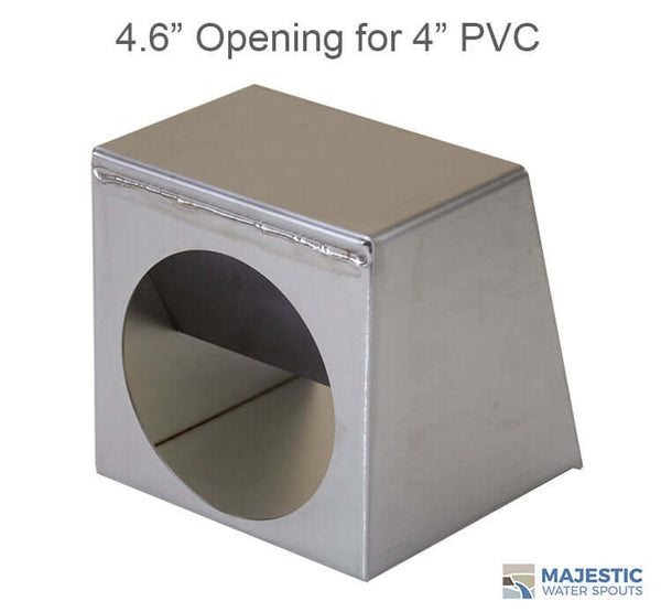 Diego 6" Roof Drainage Scupper for Commercial Buildings & Homes ...