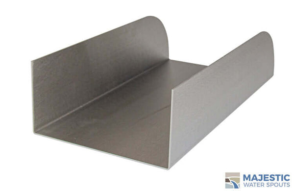 Lombardi 6" Spa-to-Pool/Fountain Spillway Tray with Lip - Stainless Steel