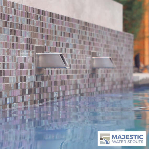 Ericsson 2" Square Water Fountain Spout for Fountains & Pools - Cocoa ...